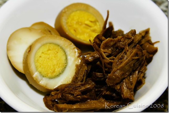 Korean Cuisine: Jang Jorim -(장조림)